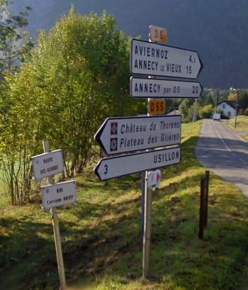 Route départementale française D55 (74) | WikiSara | Fandom