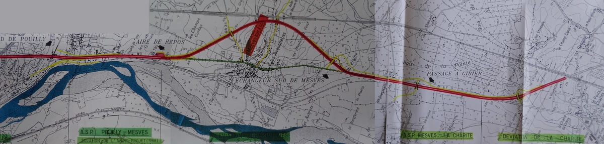 Autoroute française A77 (Historique)/Détail/1975-2004 Section Cosne ...