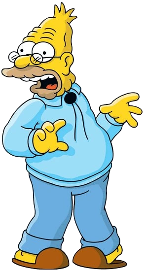 Abraham Simpson | Rovio Friends Wiki | Fandom