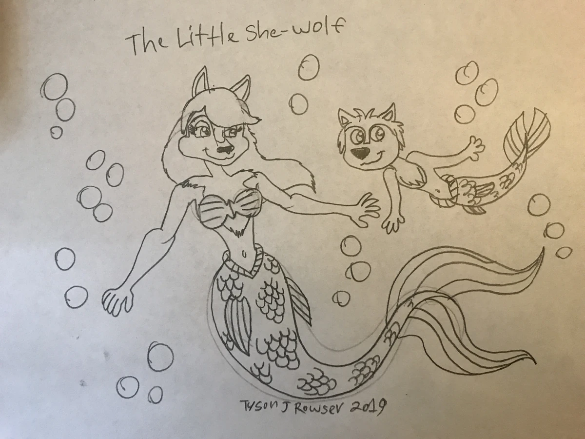 The Little She-Wolf (Based on The Little Mermaid (1989)) | Rowserlot ...
