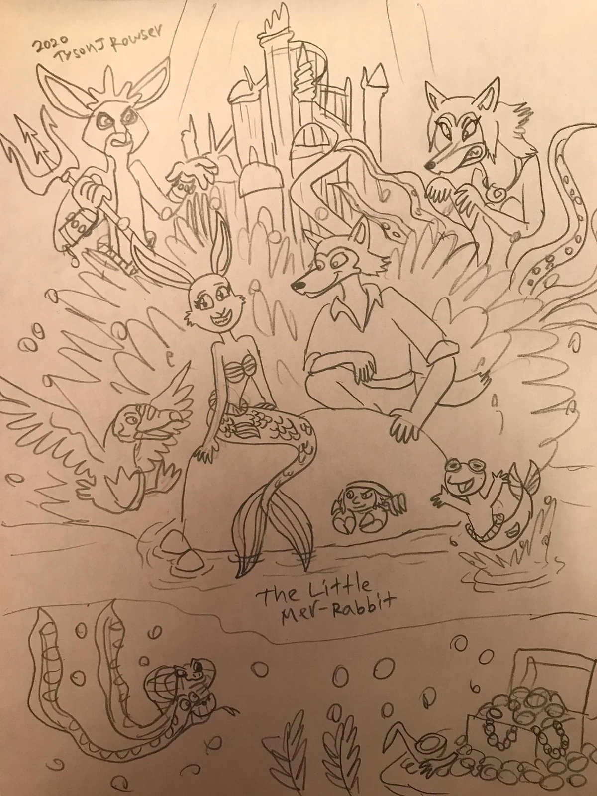 The Little Mer-Rabbit (Based on The Little Mermaid (1989)) | Rowserlot ...