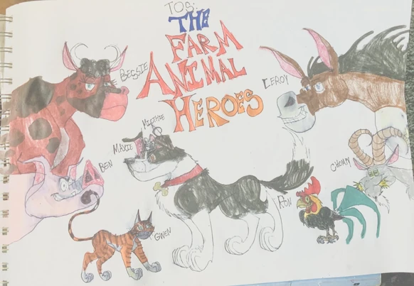 TOS: The Farm Animal Heroes | Rowserlot Studio Works Wiki | Fandom