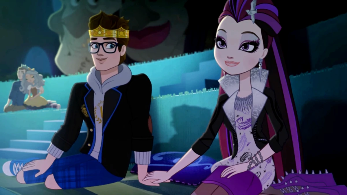 Ever After High Dexter Charming And Raven Queen Kiss
