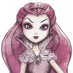 how to draw raven queen step by step