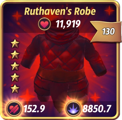 Ruthaven's Robe | Royal Revolt 2 Wiki | Fandom