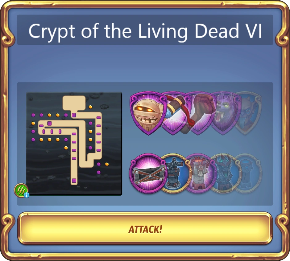 Crypt of the Living Dead VI | Royal Revolt 2 Wiki | Fandom