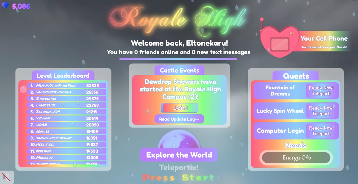 Arrival Screen | Royale High Wiki | Fandom