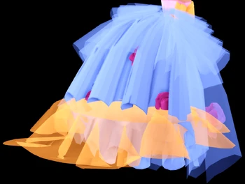 Dragging Train Rose Dress | Royale High Wiki | Fandom
