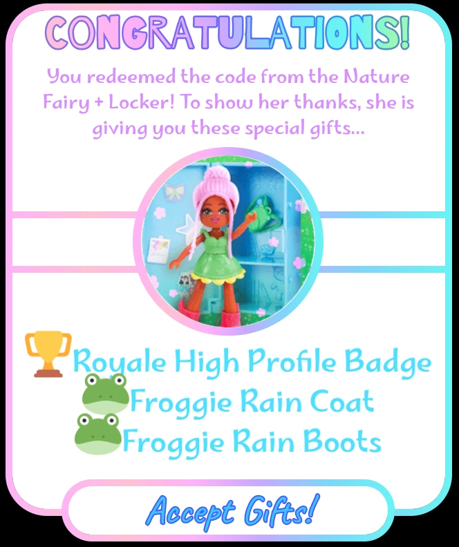 Surprise Locker Nature Fairy (Series 1) | Royale High Wiki | Fandom