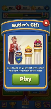 Butler's Gift | Royal Match Wiki | Fandom