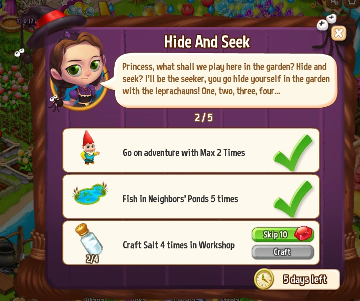 Hide And Seek | Royal Story Wiki | Fandom