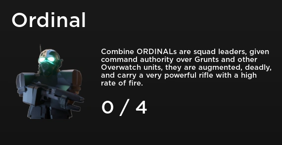 ORDINAL | RP City-8 Wiki | Fandom