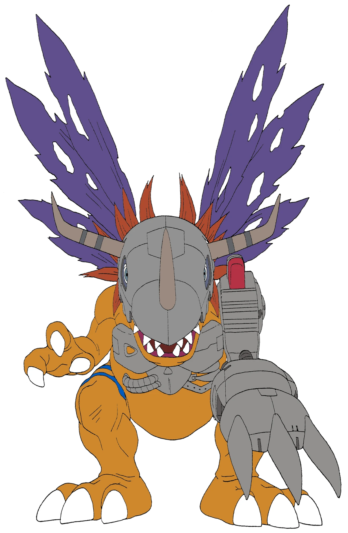 Metal Greymon | Wiki RP Digimon | Fandom