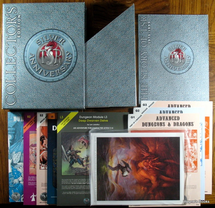 TSR Silver Anniversary Collector’s Edition | RPG | Fandom