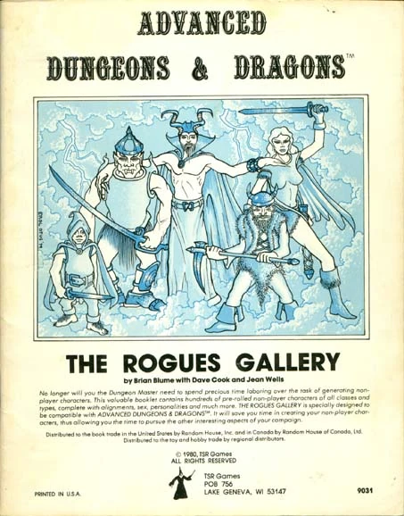 Rogues Gallery | RPG | Fandom