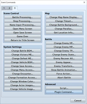 Event Commands | RPG Maker Wiki | Fandom