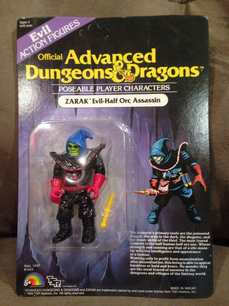 Zarak the Half-Orc Assassin | RPG Museum | Fandom