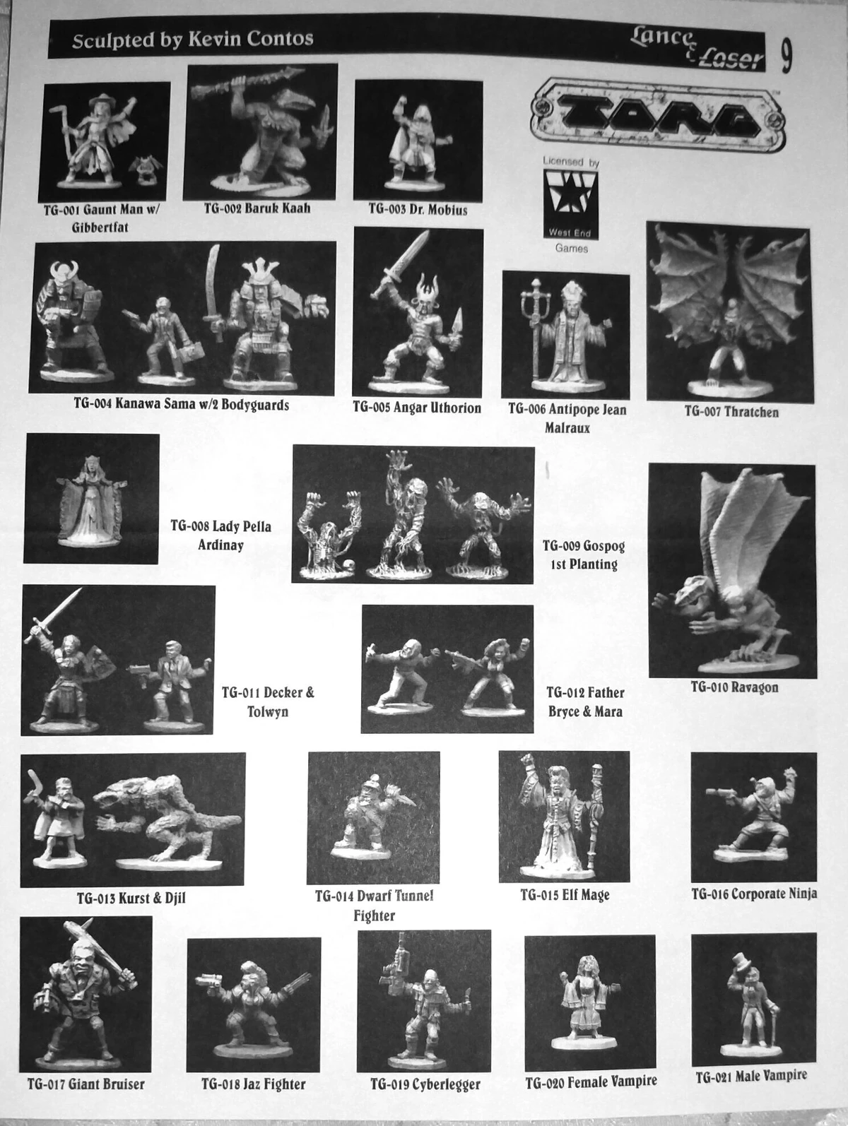 Torg Miniatures | RPG Museum | Fandom