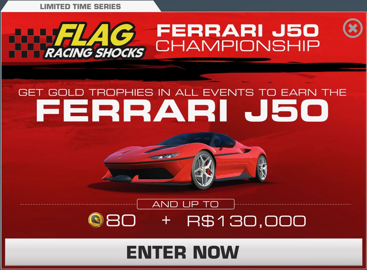 Ferrari J50 Championship | Real Racing 3 Wiki | Fandom