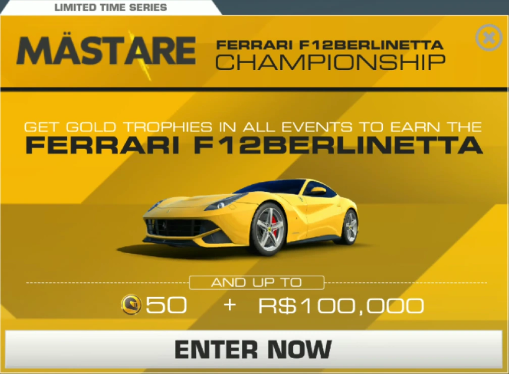 Ferrari F12berlinetta Championship | Real Racing 3 Wiki | Fandom