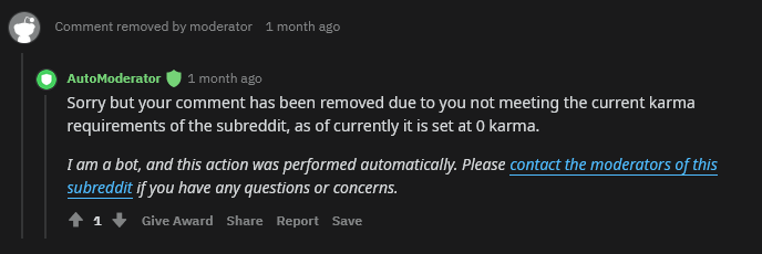 Automod comment removal | R/SMG4 Wiki | Fandom