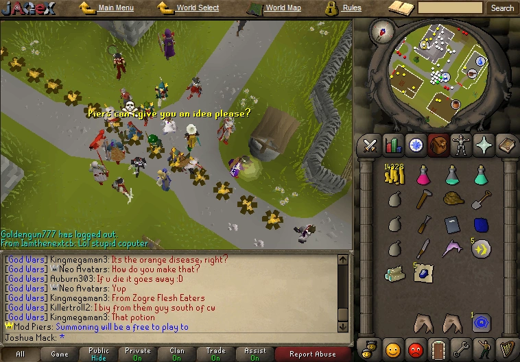 Mod Piers | RuneScape Players Wiki | Fandom