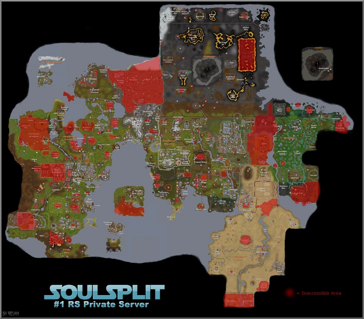 World Map | Soulsplit (RSPS) Wiki | Fandom