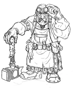 blacksmith coloring page