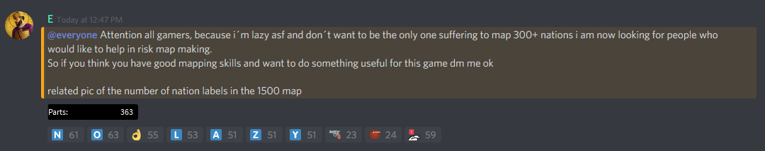 Guilhermelcb's mapping team | Risk Universalis Wiki | Fandom