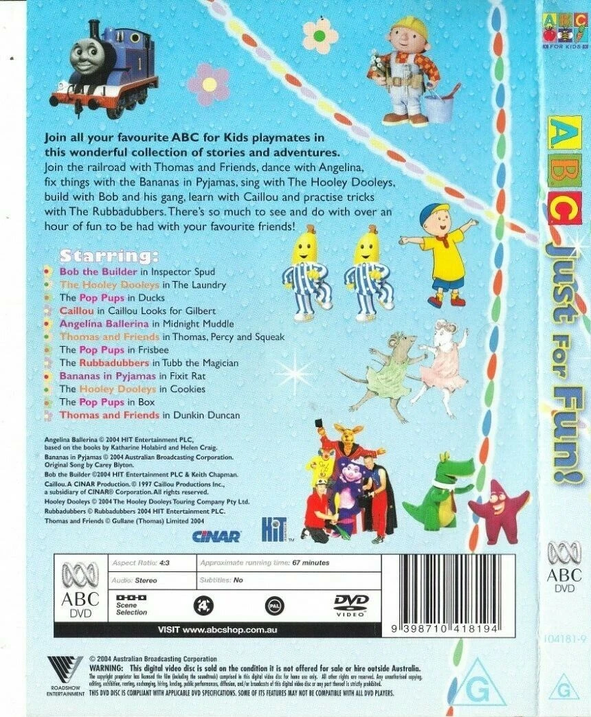 ABC for Kids - Just for Fun | Rubbadubbers Wiki | Fandom