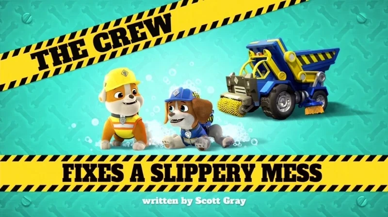 The Crew Fixes a Slippery Mess | Rubble & Crew Wiki | Fandom