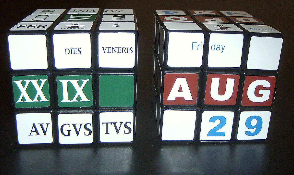 Calendar Cube | WikiCube | Fandom