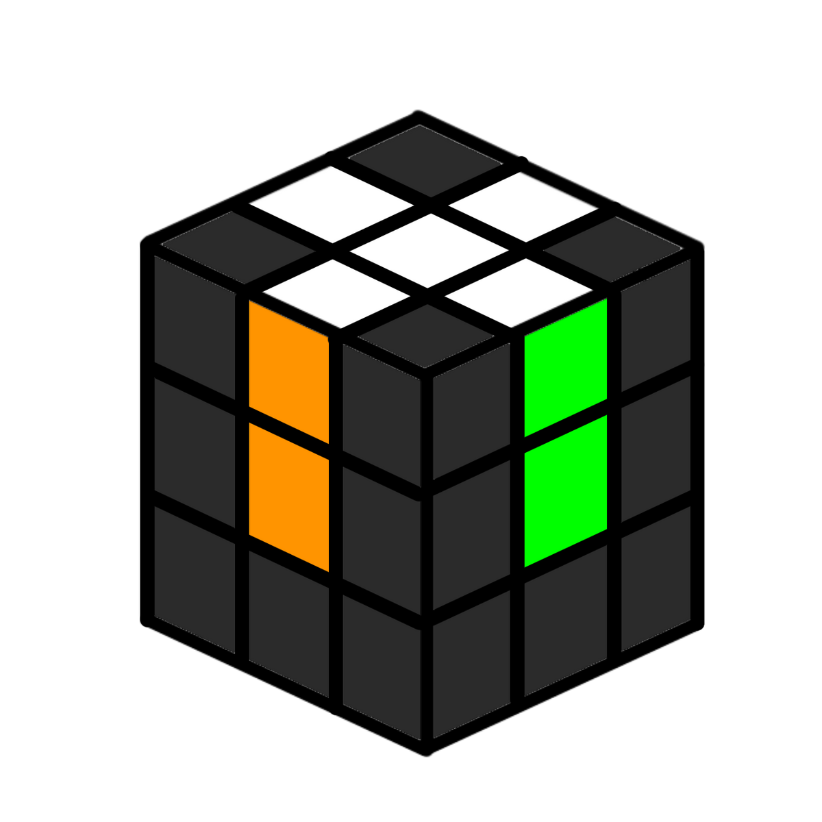 Rubiks cube white cross store