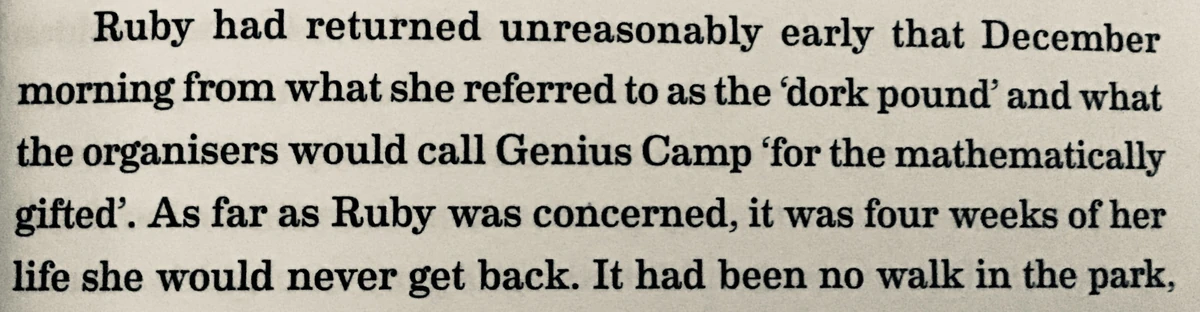 Genius Camp | Ruby Redfort Wiki | Fandom