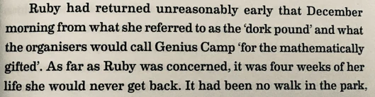 Genius Camp | Ruby Redfort Wiki | Fandom