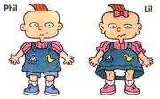 Phil and Lil DeVille | Tommy and the Rugrats Wiki | Fandom