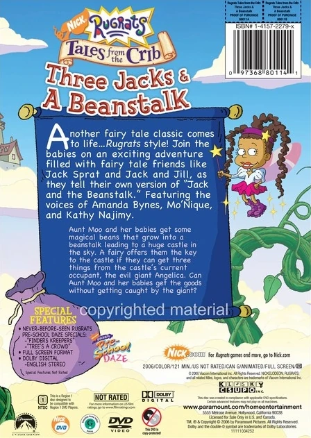 Rugrats Tales From The Crib Vhs