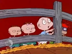 Rugrats Piggys Pizza Palace Rugrats" He Saw, She Saw/Piggy's Pizza