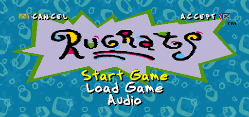 Rugrats Title Screen