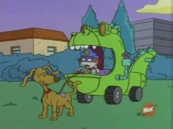 Rugrats Reptar Wagon