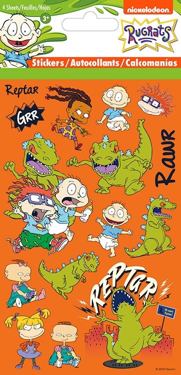 Reptar/Gallery/Rugrats Reptar Stickers | Rugrats Wiki | Fandom