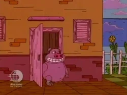 Rugrats Piggys Pizza Palace Rugrats" He Saw, She Saw/Piggy's Pizza