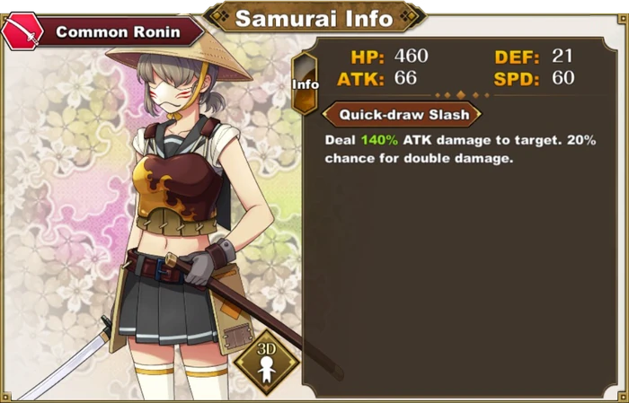 Common Ronin | Rumblade Wiki | Fandom