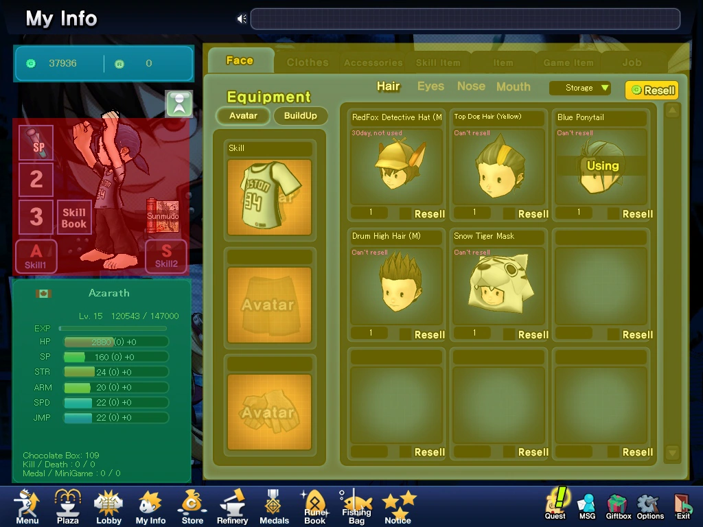 My Info | Rumble Fighter Wiki | Fandom