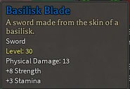 Basilisks Blade | Rune Slayer Wiki | Fandom
