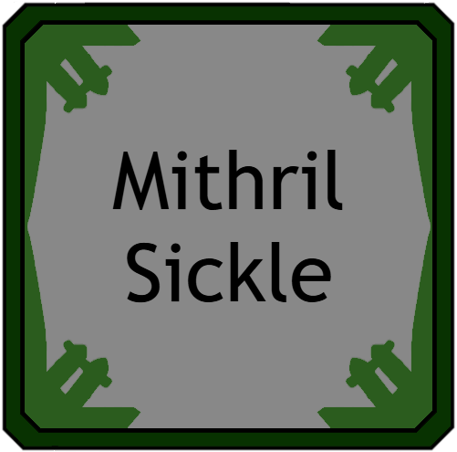 Mithril Sickle | Rune Slayer Wiki | Fandom