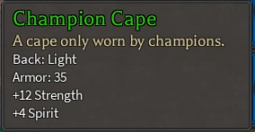 Champion Cape | Rune Slayer Wiki | Fandom