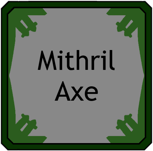 Mithril Axe | Rune Slayer Wiki | Fandom