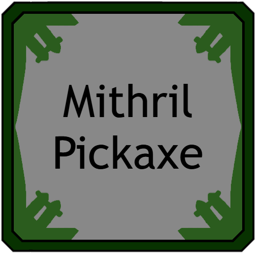 Mithril Pickaxe | Rune Slayer Wiki | Fandom