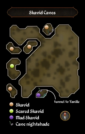Map:Skavid caves | RuneScape Wiki | Fandom